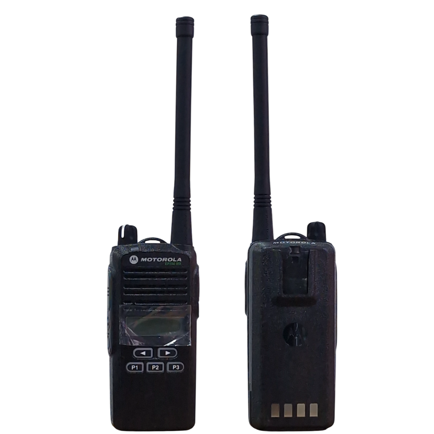 RADIO PORTÁTIL DE 2 VÍAS MOTOROLA EP350 MX C/PANTALLA VHF 136-174 5W ...